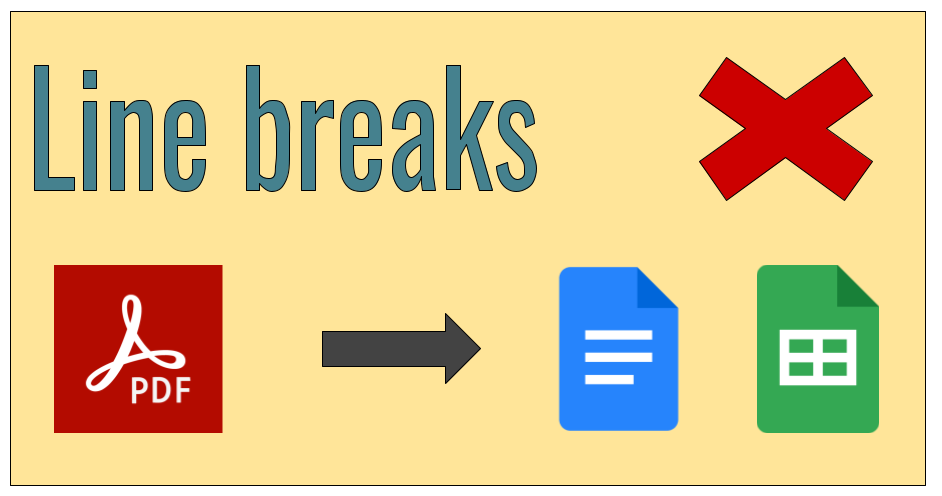 Removing Line Breaks In Documents Or Spreadsheets Tecnocentres